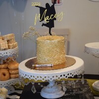 Graduation Cake Topper, Custom Graduation Sign, Custom Graduation ...