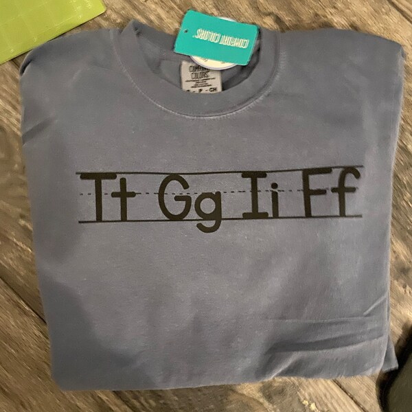 TGIF Dotted Lines Writing Teacher Appreciation SVG File Download - Etsy