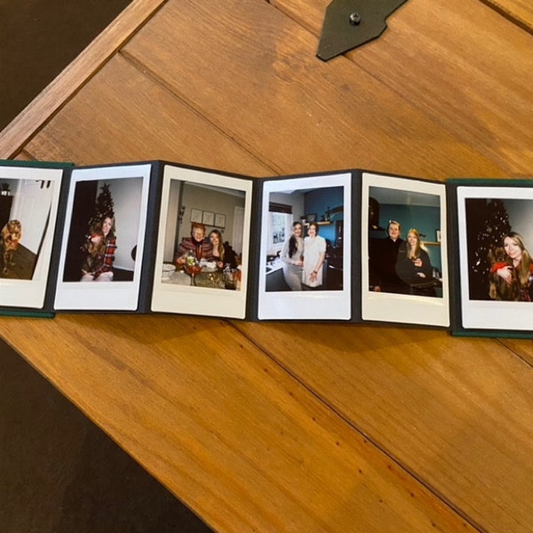 Mini Photo Album, Personalized Birthday Gift for Friend, Pocket Album ...