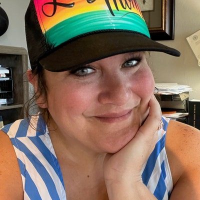 Airbrush Trucker Hat Custom, 5 Panel Graffiti Trucker Hat, Trendy Cool ...