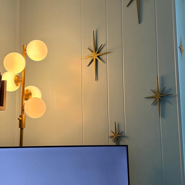 Art Deco Star | Mid Century Star Decor | 3D Printed Decorations - Etsy