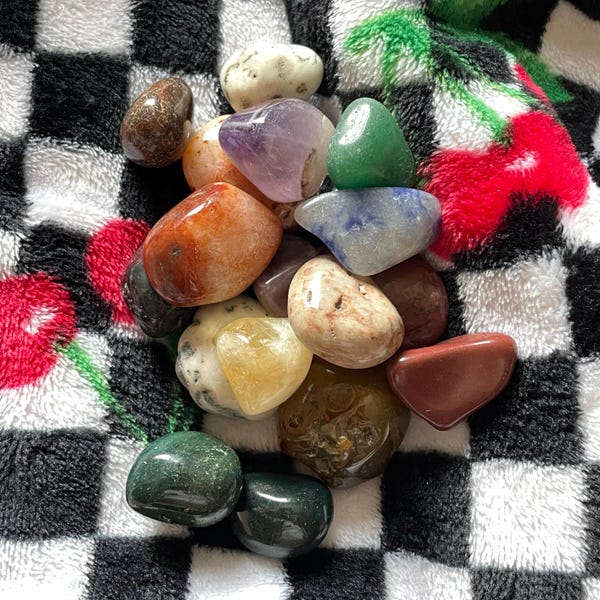 Assorted Mix Tumbled Stones: SMALL, MEDIUM or LARGE Sizes Wholesale ...