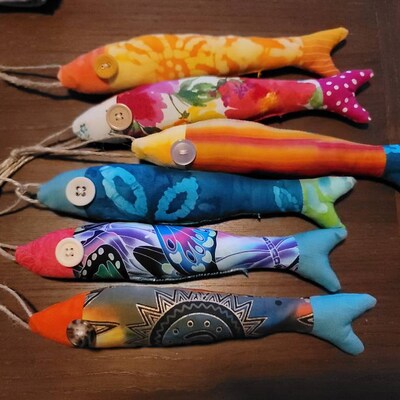 School of Fish Fabric Fish Pattern Digital Download - Etsy