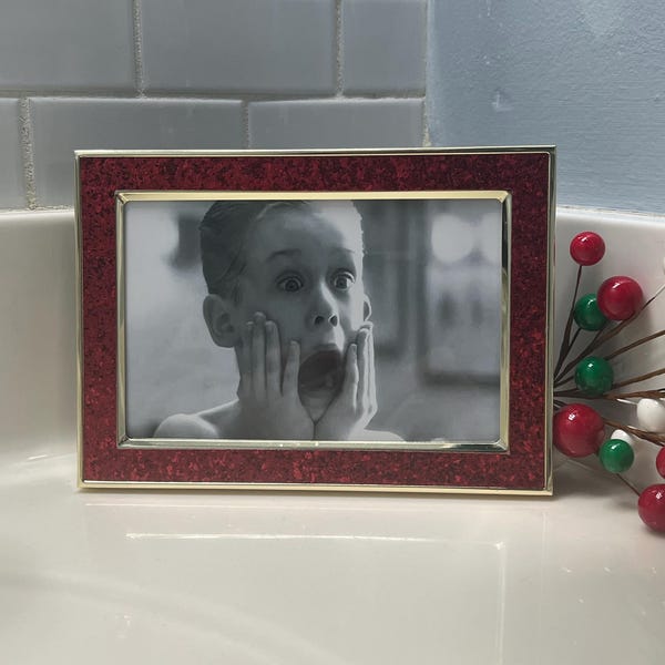 Home Alone Movie Poster, Funny Bathroom Art, Kevin Mccallister Print ...