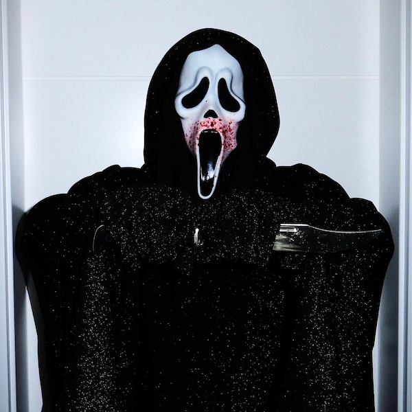 Scream 6 Mask Custom - Jason Carvey Bloody Ghostface - Etsy