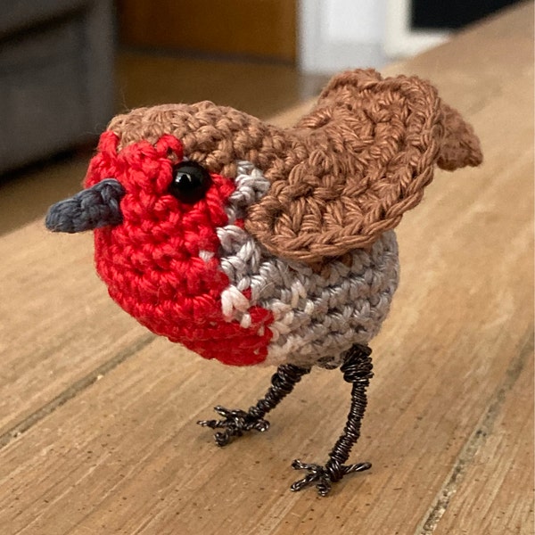 Lifelike Robin Crochet Pattern - Etsy