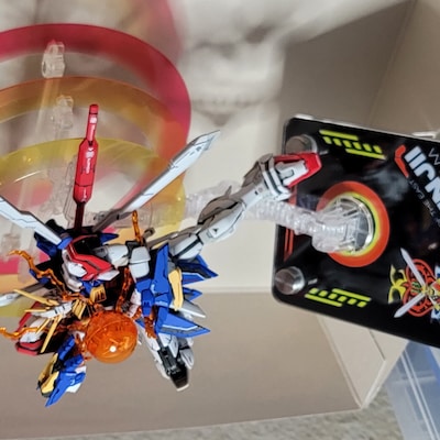 Premium Gunpla Acrylic Display Base With Standoffs 1/100 and 1/144 MG ...