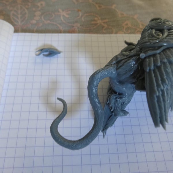 Griffon Knight Miniature | Paladin Cavalry Rider | Dnd Pathfinder ...
