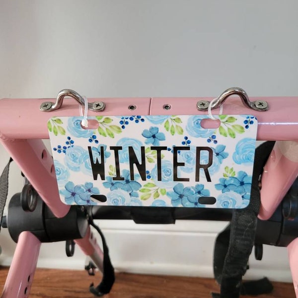 Floral Wheelchair Mobility Scooter Walker Elderly Custom Mini Aluminum ...