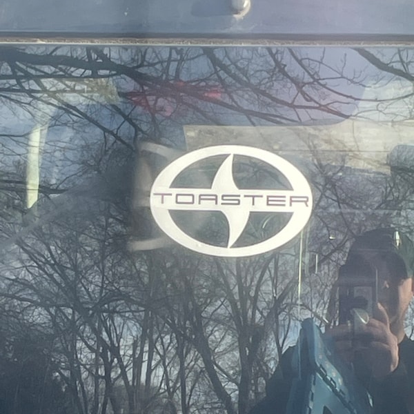 Scion Xb Toaster Window Decal Sticker - Etsy