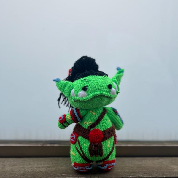 Amigurumi Orc Bundle Crochet Pattern PDF – Handmade Fantasy Doll ...