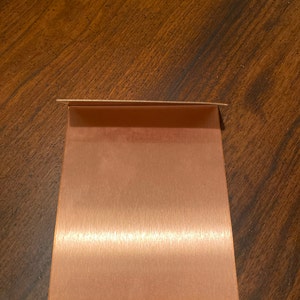 Personalised Solid Copper Photo Print - Etsy