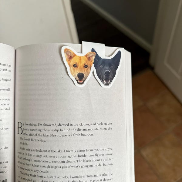 Personalized Bookmark Custom Bookmark Custom Pet Photo Gift Dog Mom ...