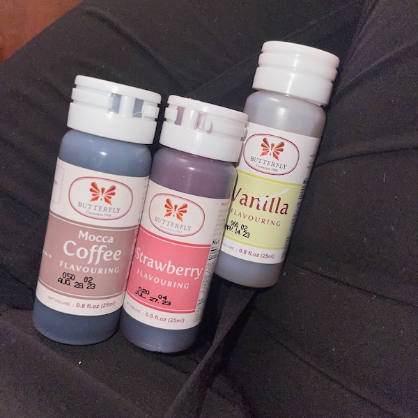 Flavoring Butterfly Brand Single Variety (25 Ml Bottles) - Etsy
