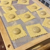 Raviolo Gourmet 7cm Mod. FLOWER Beech Mold for Pasta Fresca. Size 8x8 ...