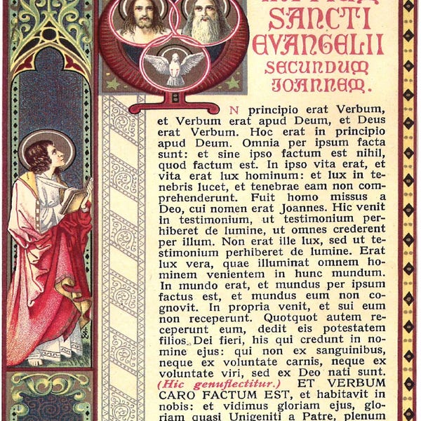 Catholic Holy Trinity God the Father Son Holy Ghost Blessed Heaven ...