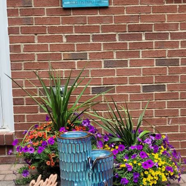 Deck Sign Deck Rules Wood Hanging Sign Outdoor Sign Deck Sign Patio ...