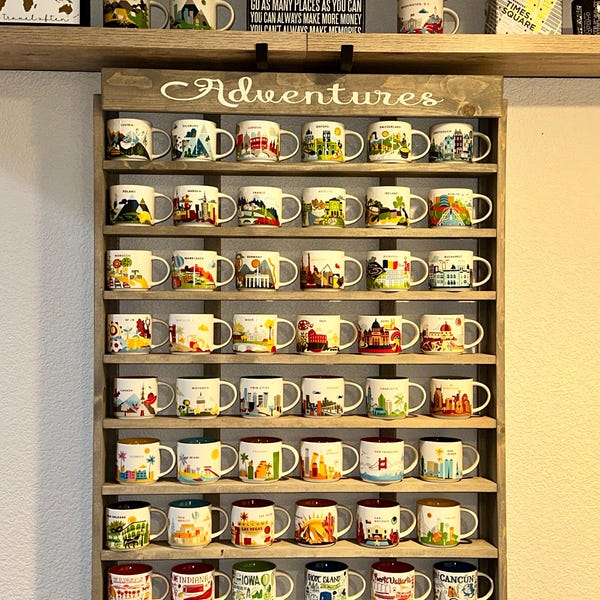 But First Coffee - You Are Here Mug Rack - Been There Coffee Mug Rack ...