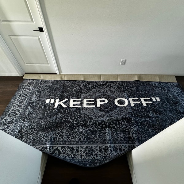 Marble Themed Rug, White and Gold Marble Rug, Marble Decor Rug, Stylish ...