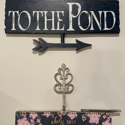TO THE POND Pond Pond Sign Pond Decor Outside Decor Pond Signs Signs ...