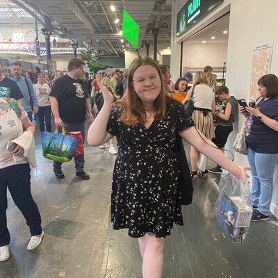 HUGE Sims LED Plumbob Headband / Life Size Light up Mood Plum Bob ...