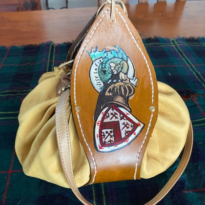 PDF Pattern. Leather Drawstring Coin Pouch - Etsy