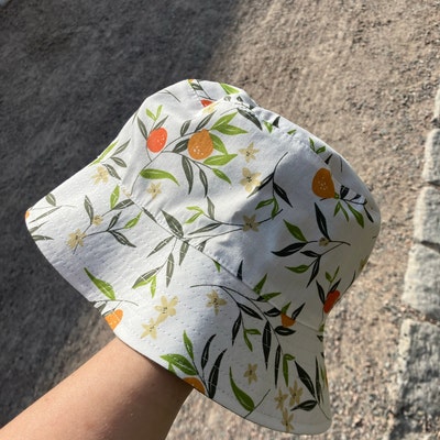 Baby Sun Hat Bike Bucket Hat Bunny Summer Hat Reversible Sun Hat ...