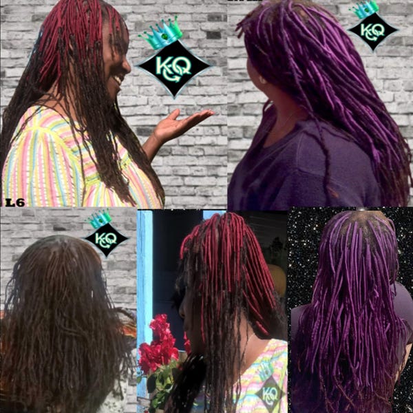 30-60 Loc Hair Wraps, Braid Loc Twist Jewelry, Loc Cuff, Dread Bead Set ...