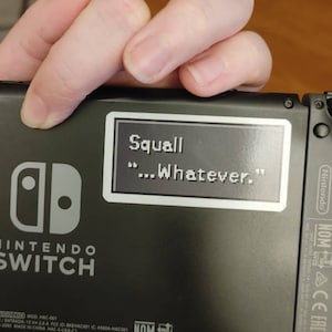 Custom FF14 Text Box Sticker - Etsy Australia