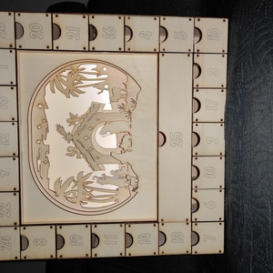 Coded Wooden Box Laser Cut Files SVG PDF CDR. Digital - Etsy