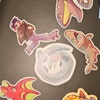 Deep Sea Creature Stickers - Gulper Eel, Giant Squid, Vampire Squid ...