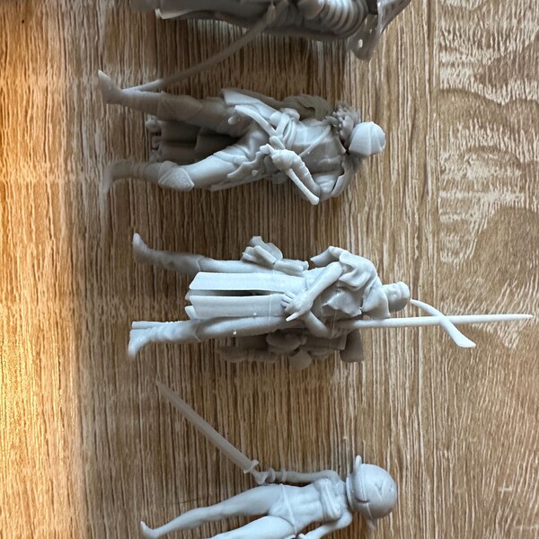 Human Thugs With Poleaxe! Bandits! Rogues! Resin Miniature! Dnd ...