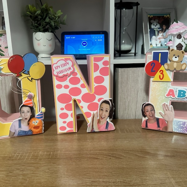 3D Letters Disney Cars, Cars 3D Letters, Lighting Mcqueen Decorations ...