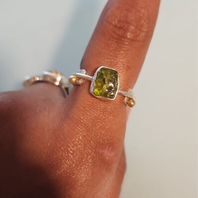 Trillion Ring Triangle Ring Triangle Gemstone Ring Rock - Etsy