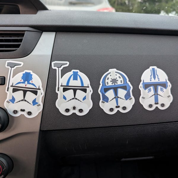 Lightsaber Stickers Star Wars Vinyl Stickers Ahsoka Anakin Luke Mace ...