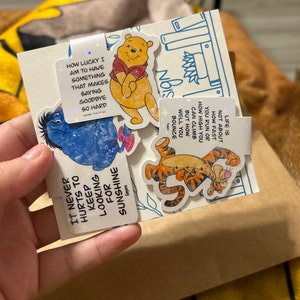 Winnie the Pooh, Tigger, Eeyore, Roo, and Piglet Quote Bookmarks ...