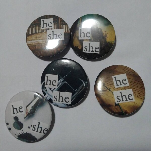 Pronoun Pins: CUSTOM ORDER quantity-based Discount Free US Shipping on ...