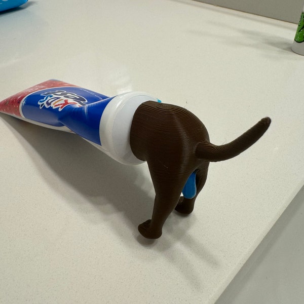 Pooping Cat Butt Toothpaste Topper: Funny Gag Gift for Cat Lovers - Etsy