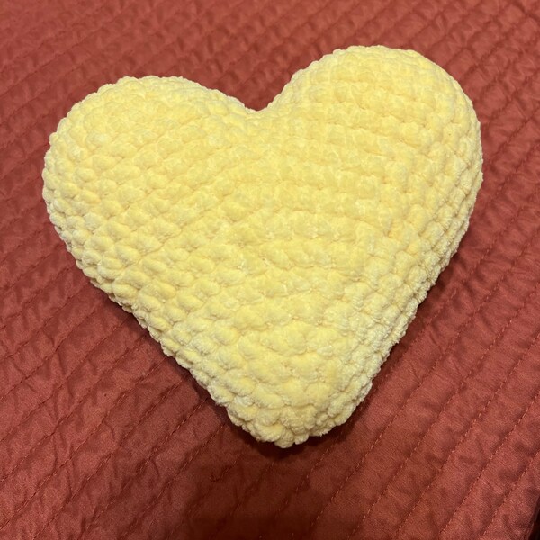 Giant Heart Crochet Pattern - Etsy