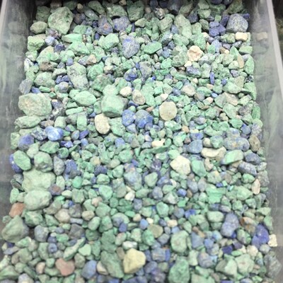 Crushed Turquoise Sleeping Beauty Stabilized Turquoise 4 - Etsy