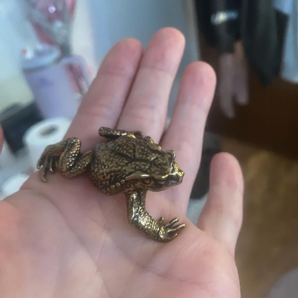 Set of Two Handmade Brass Snails - Living Room and Office Decor ...