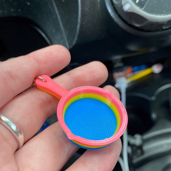 Pansexual Pride Keychain, PAN PAN, Subtle LGBTQ+ Pride, Punny Cute ...