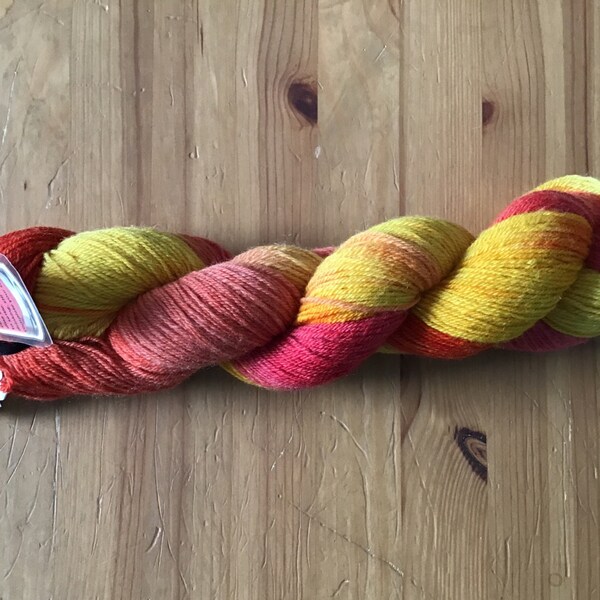 Farm Yarn BFL "coral Reef" DK - Etsy