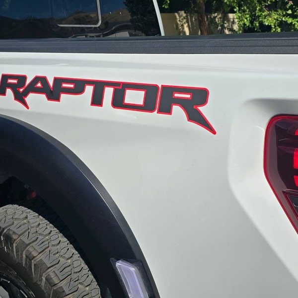 2017-2020 Ford Raptor Rear Emblem Overlay Vinyl Decal - Etsy