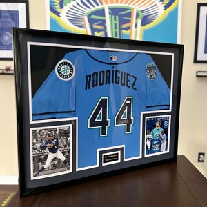XL Double Matted Custom Framed Jersey Display Case Frame Matting Cutout ...