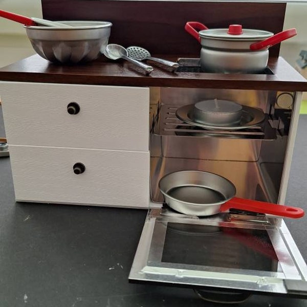 Real Mini Kitchen Set for Tiny Cooking / Perfect Gift for Your Children ...