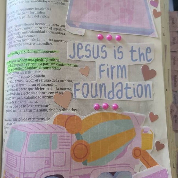 Firm Foundation, Beautifulgoodnews, Bible Journaling, Printable, Faith ...