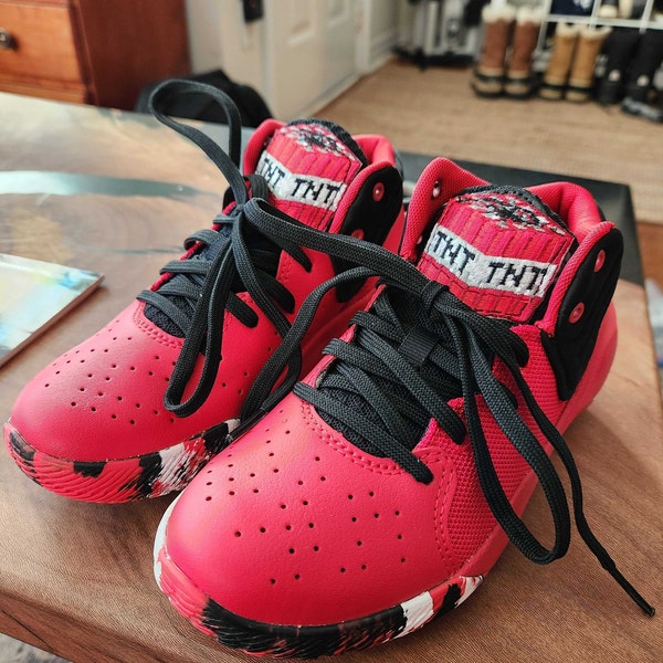 Minecraft TNT Block ,iron on Patch ,high Quality Patch,embroidery Patch ...