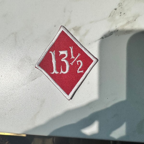 Curve Custom EMBROIDERED NAME TAG Iron on Patch Ribon Badge 5 3/4 X 2 1 ...