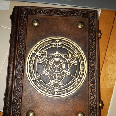 Alchemy Leather Journal: Large 7.5 X 10 Inches, 600 Blank Pages Unleash ...